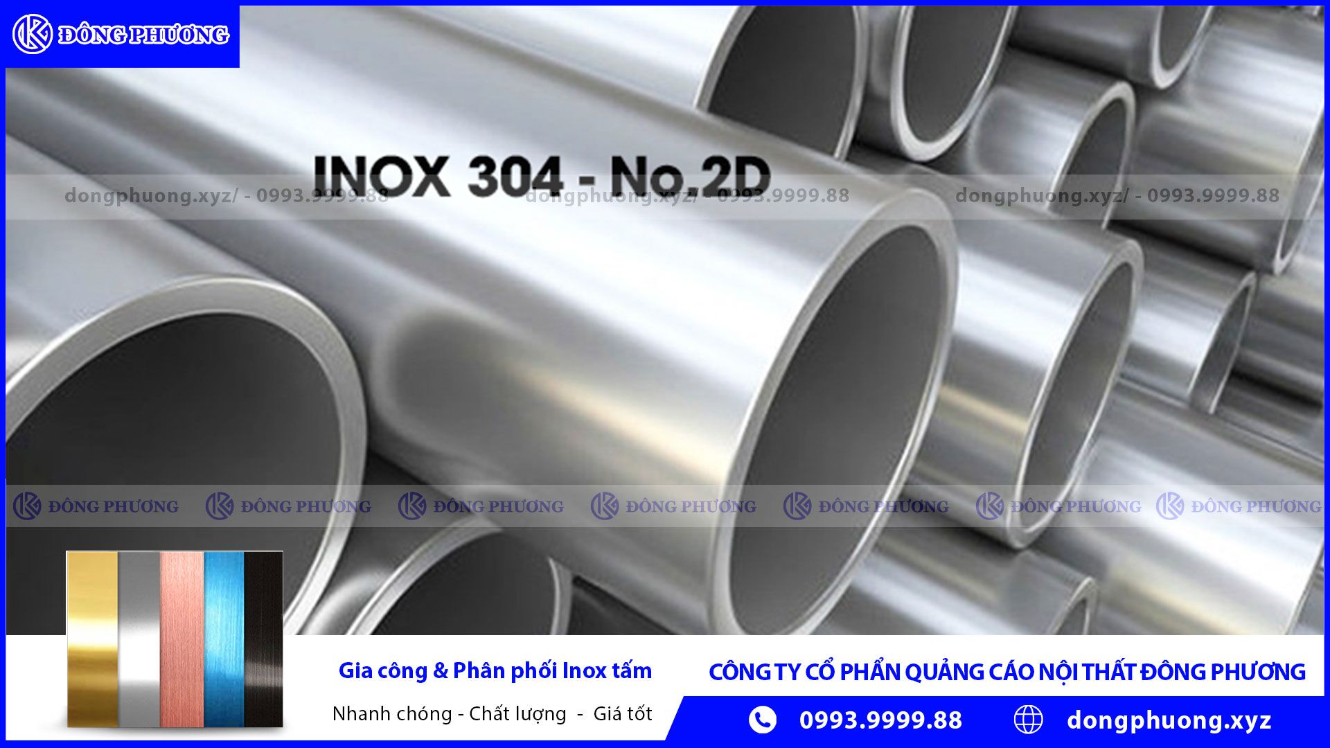 Phân loại độ bóng bề mặt inox